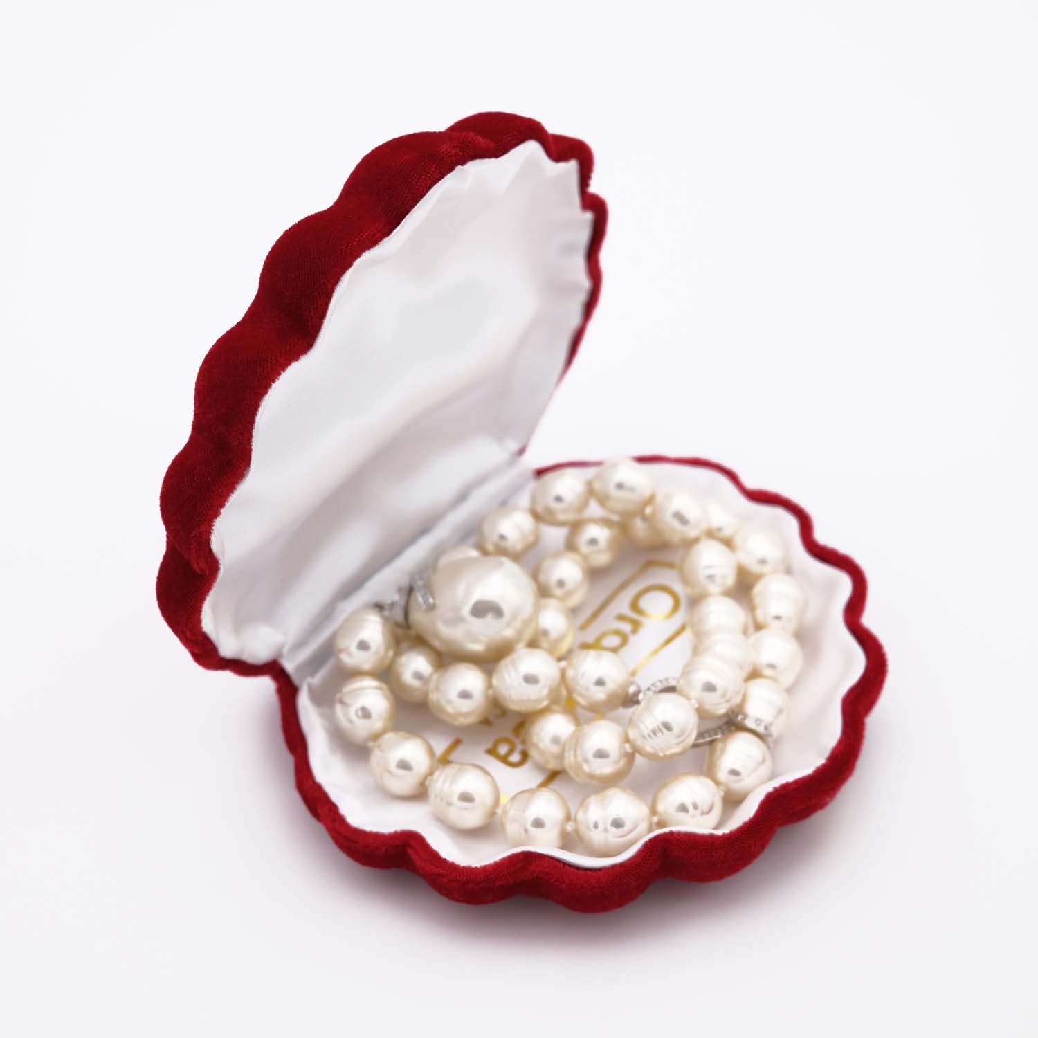 Collier en Perles de Majorque - 14 mm - Long. 47 cm - France Perles